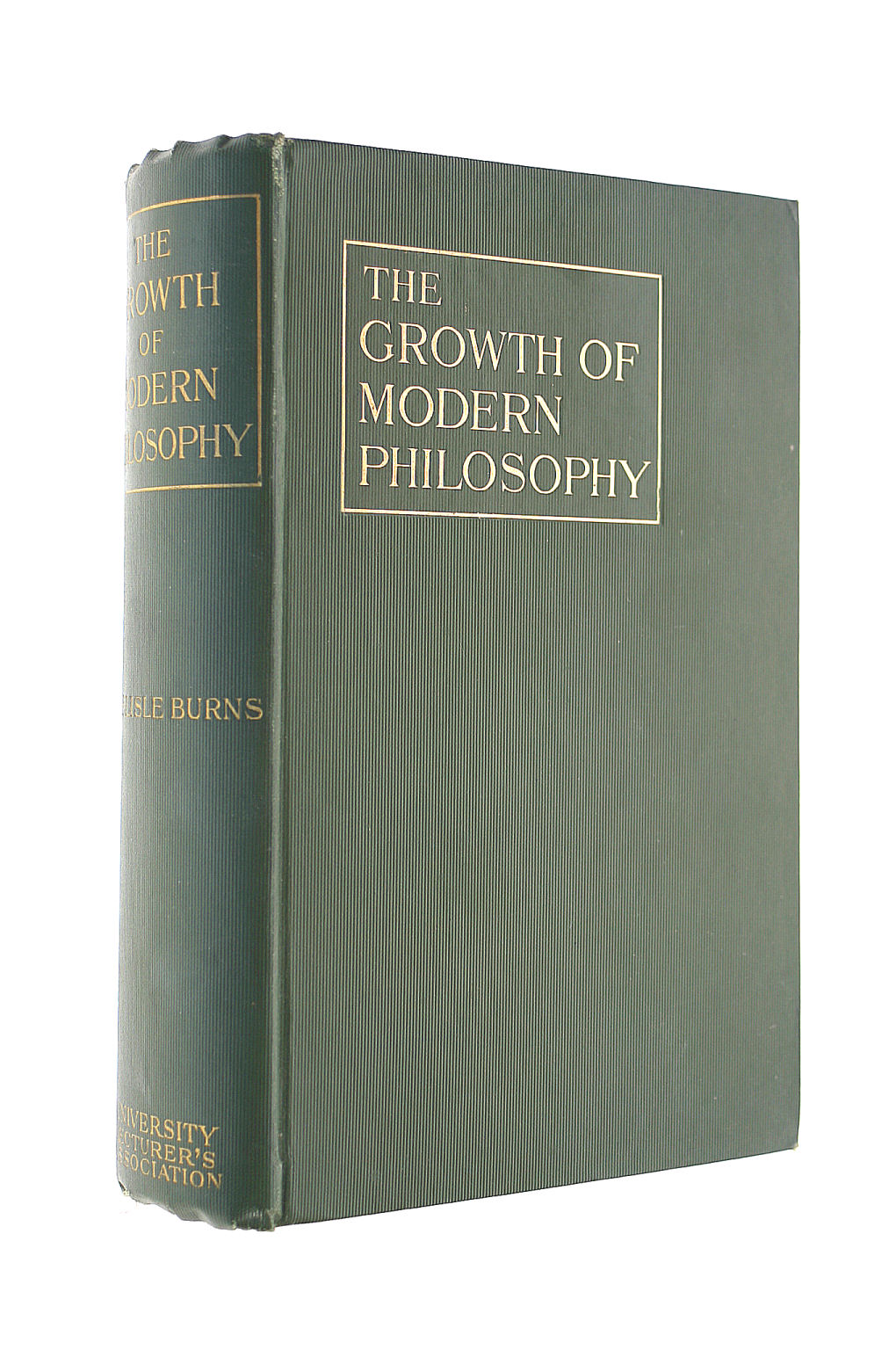 The Growth of Modern Philosophy