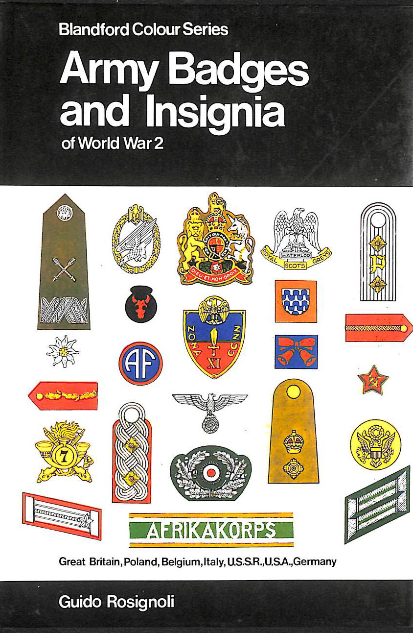 Army Badges and Insignia of World War II